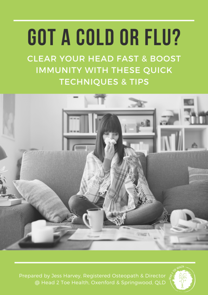 Sinus Taping for Colds, Flu & Sinus Congestion - Osteopathy in Coomera ...